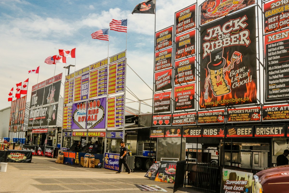 The grounds are almost ready for Bolton’s Rotary Ribfest in Caledon ...